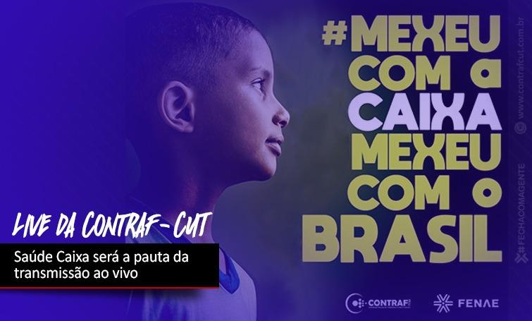 Contraf-CUT fará live sobre Saúde Caixa - SEEBMR